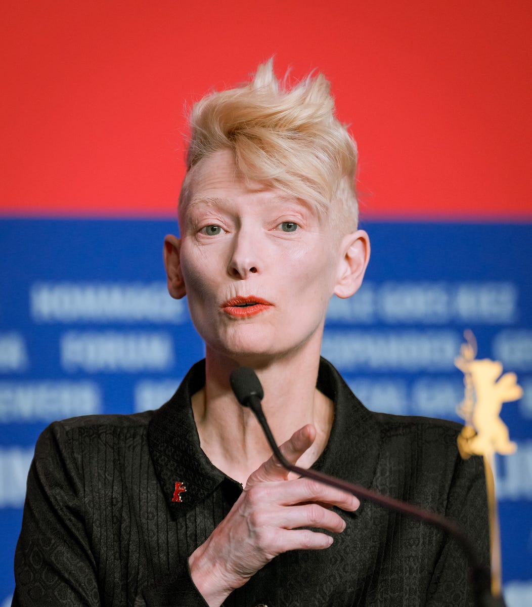 Tilda Swinton se retira del cine: "Es un amante despiadado y yo he ...