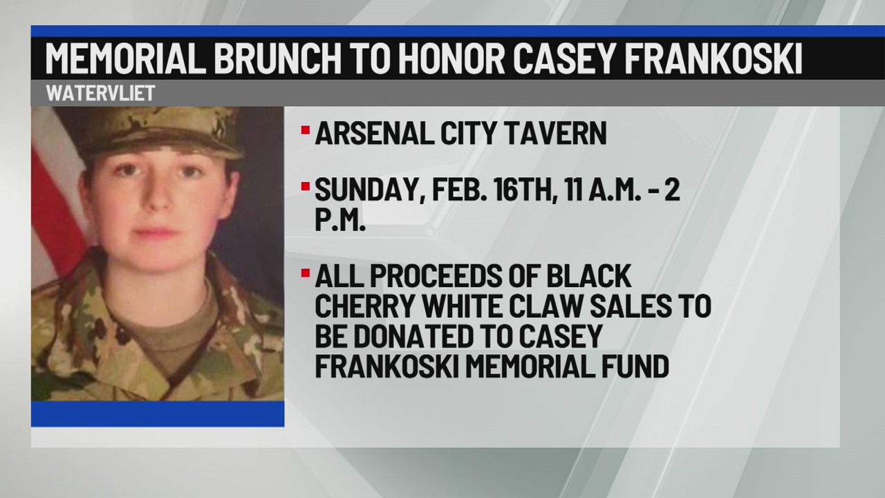 Memorial brunch to honor Casey Frankoski in Watervliet