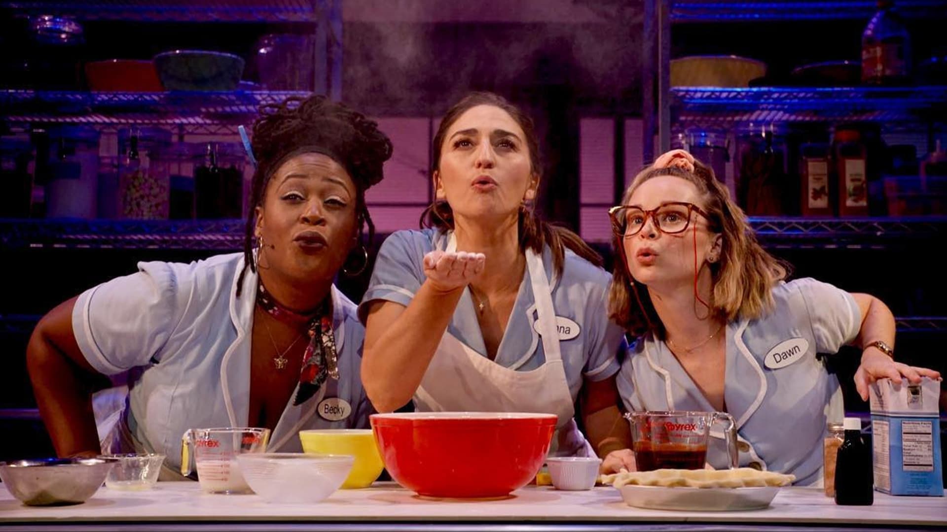 Opening up: watch the filmed production of the Broadway musical "Waitress"