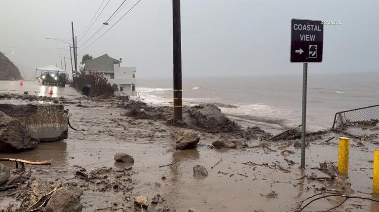 L.A. Fire Department worker’s SUV swept into ocean during storm