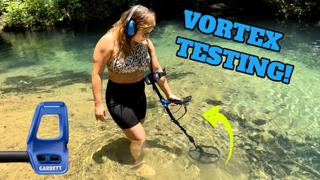 Garrett Vortex and Ghost Town Metal Detecting - NEW Garrett Storm Metal ...
