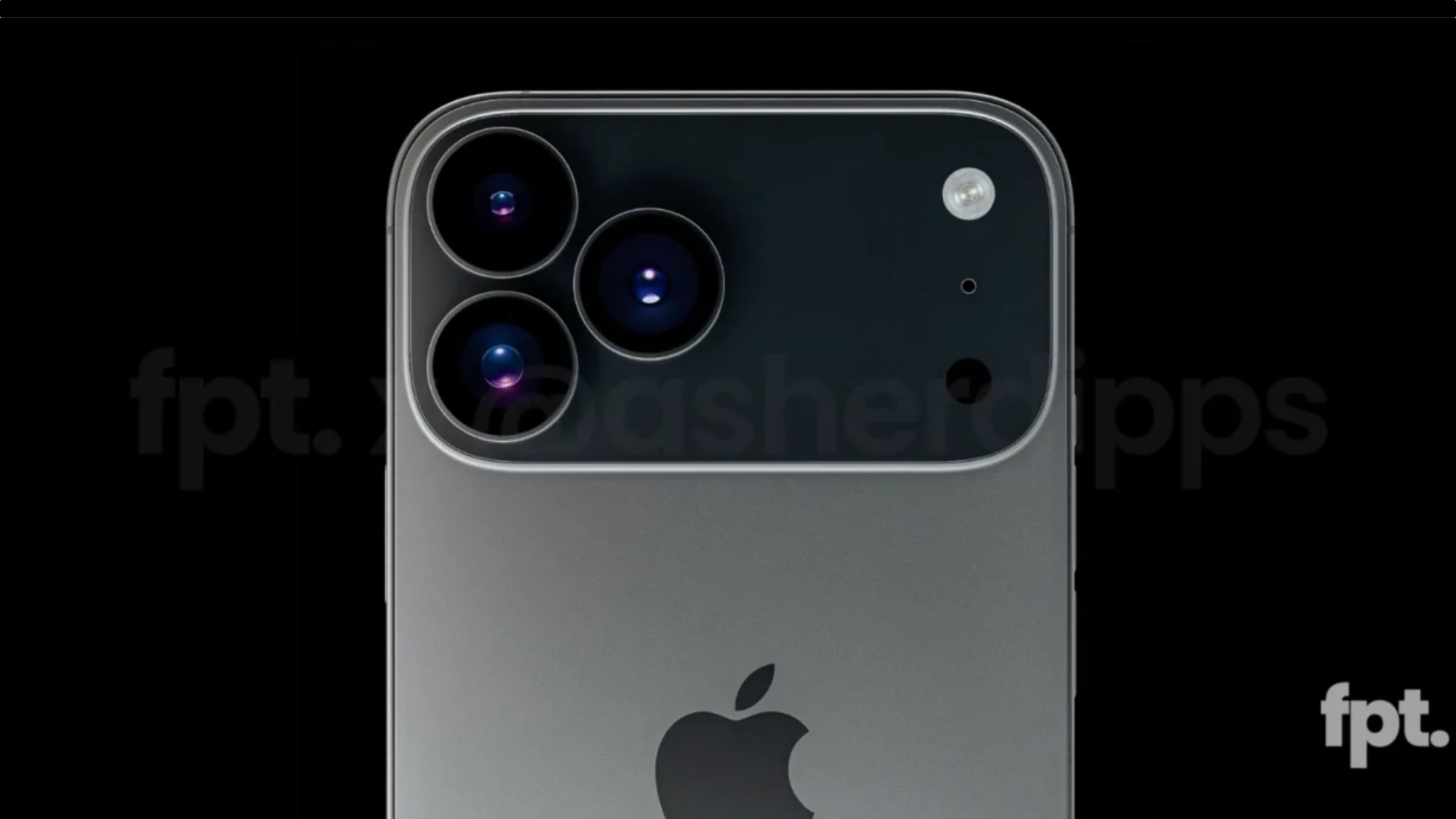 Krijgt de iPhone 17 Pro deze opvallende camera-balk achterop?