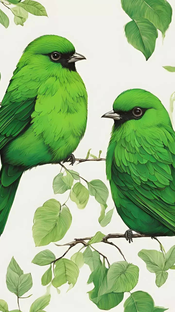 9 beautiful green birds that blend perfectly with the greens of nature