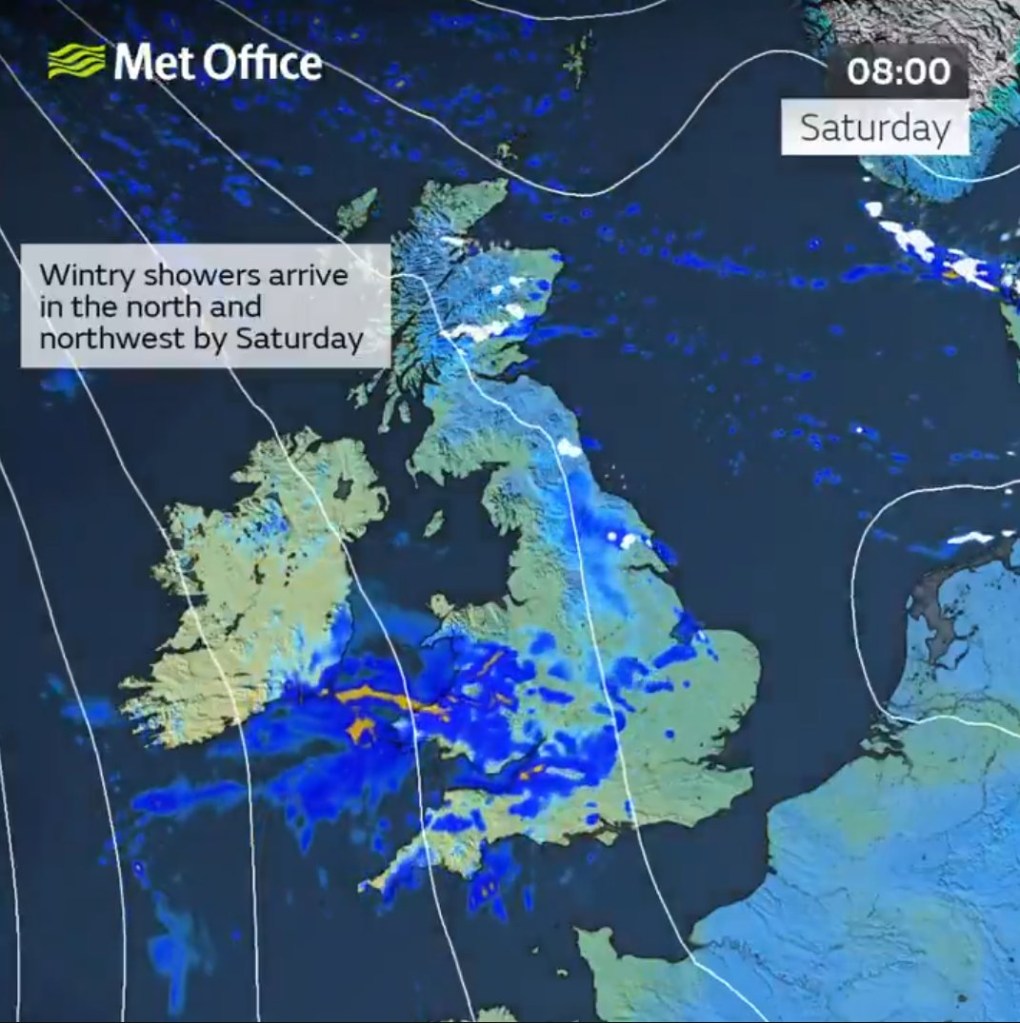 Met Office issues rare ‘freezing’ rain weather warning ahead of the weekend