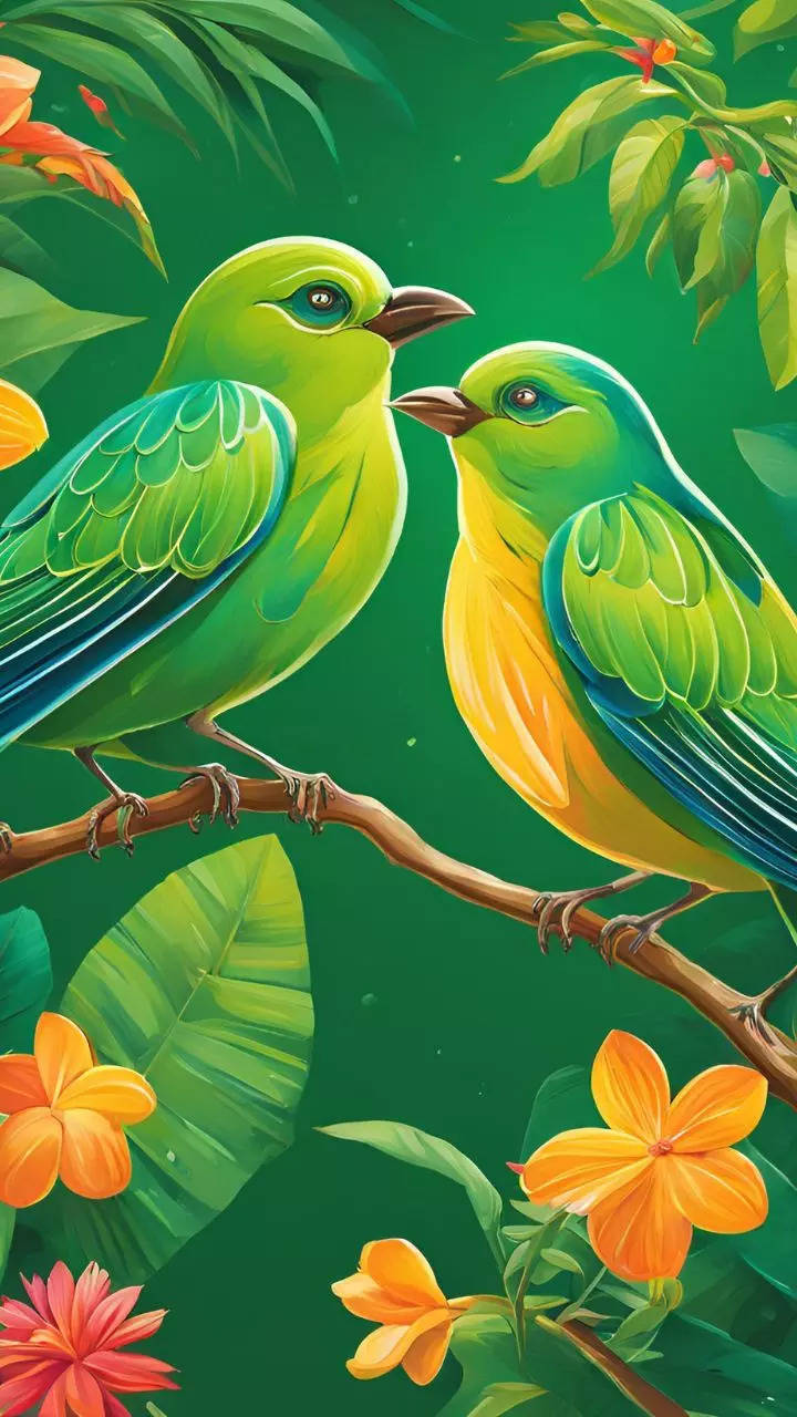 9 beautiful green birds that blend perfectly with the greens of nature