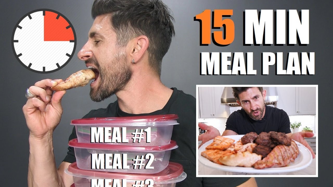 The Best 15-Min Weekly Meal Plan & Diet Prep