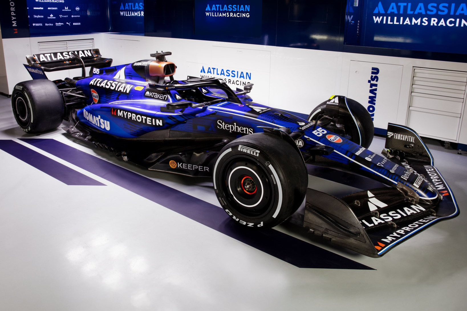 Formel 1 2025: Der Williams-Mercedes FW47 von Albon und Sainz