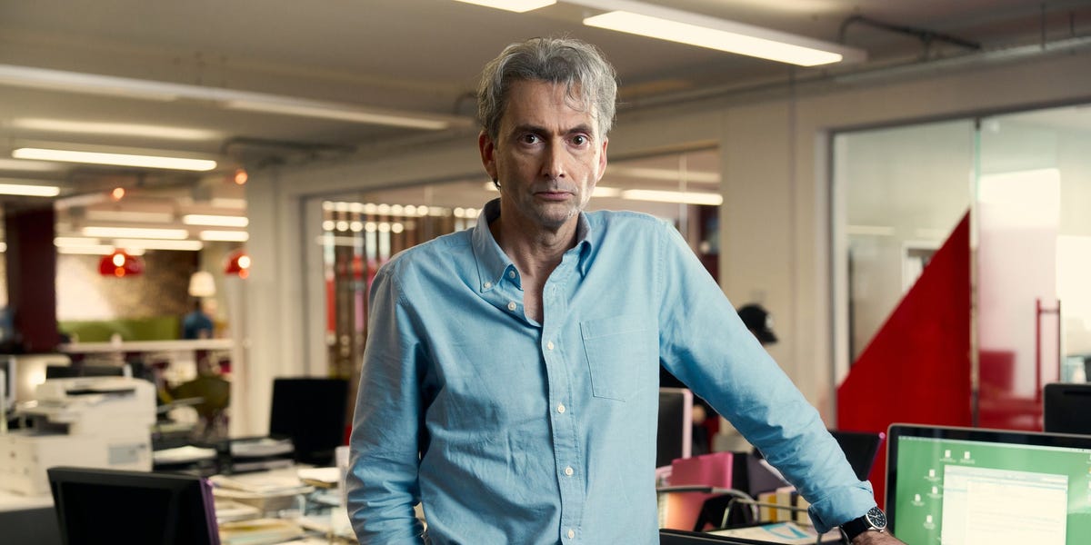 David Tennant means business in first look at new ITV drama The Hack