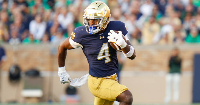 Newsstand: Notre Dame’s Jeremiyah Love named top returning RB in college football