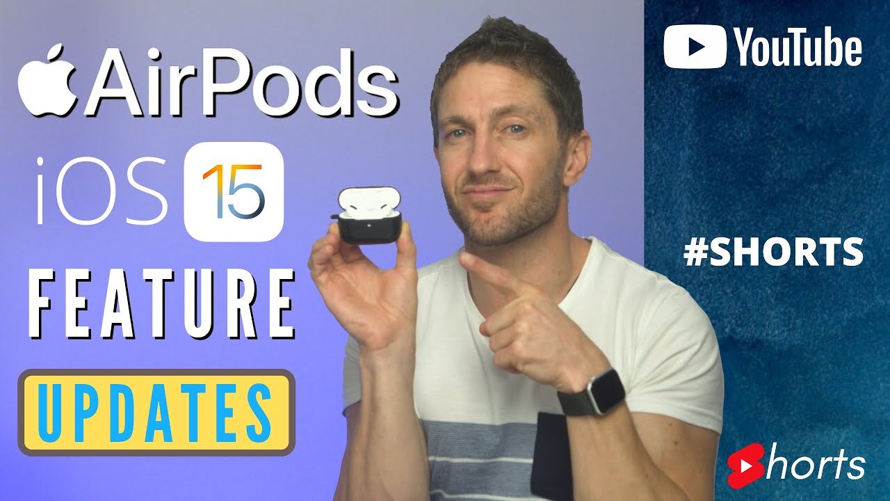 Airpods iOS 15 NEW FEATURES! Spatial Audio + More #Shorts