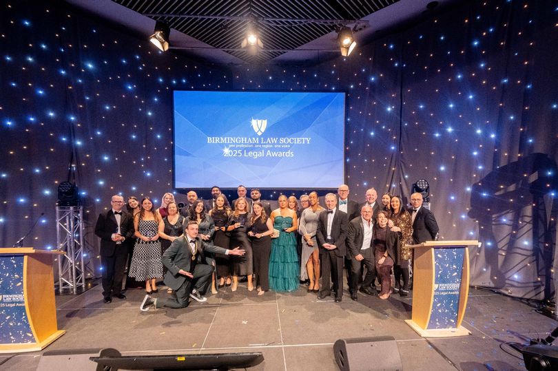 Gateley and No5 double winners at Birmingham Law Society Awards
