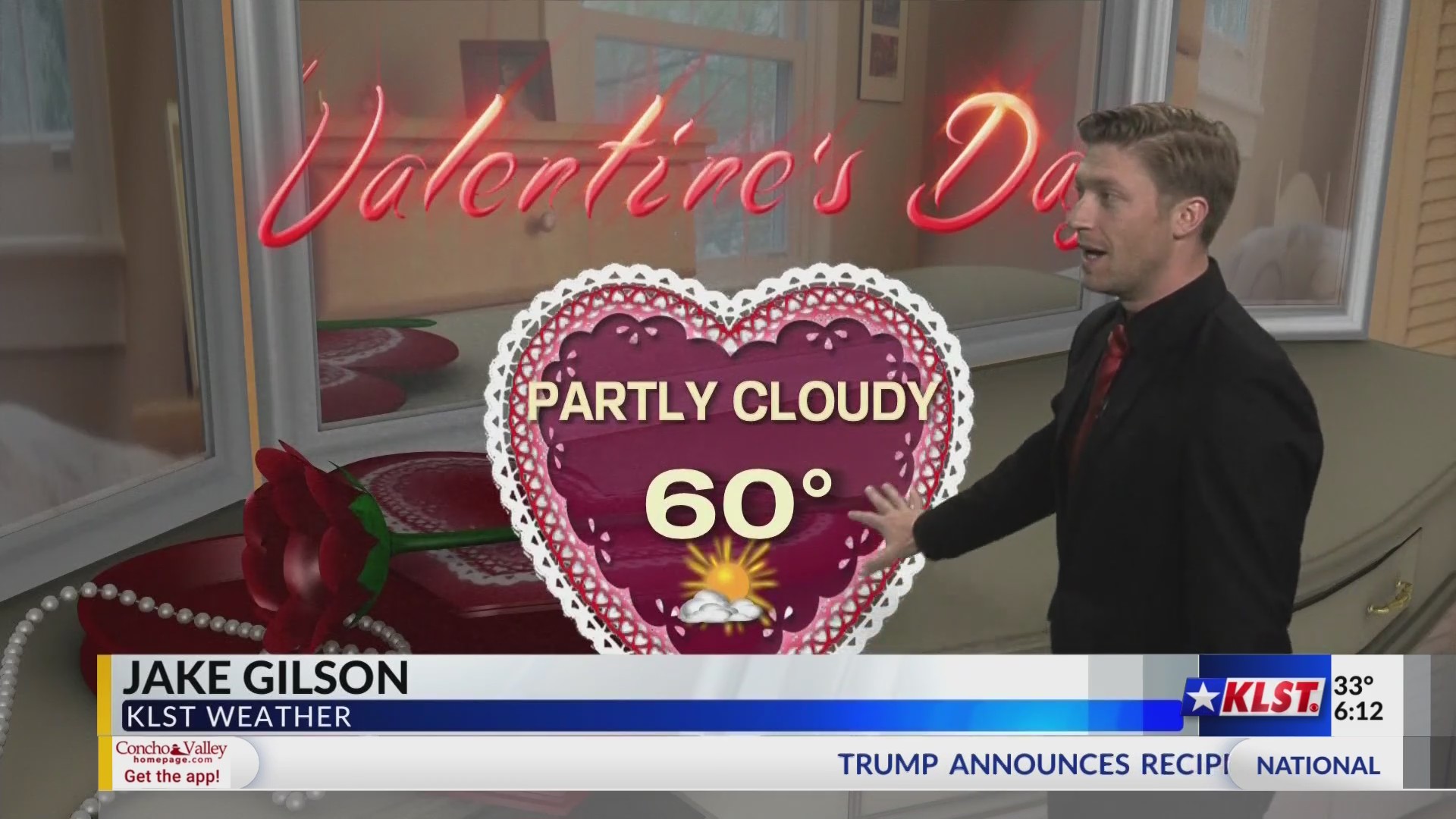 KLST Morning Forecast W/ Jake Gilson (14 Feb 2025)