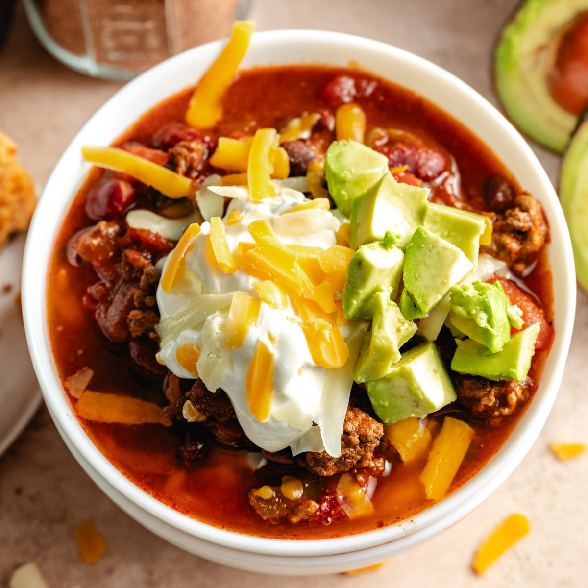 Slow cooker chili