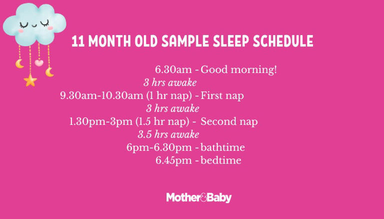 11 month old sleep schedule guide for parents