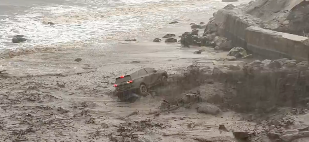 NBC News Crew Captures Footage Of Firefighter & Vehicle Swept Off Road ... NBC News Crew Captures Footage Of Firefighter & Vehicle Swept Off Road ...