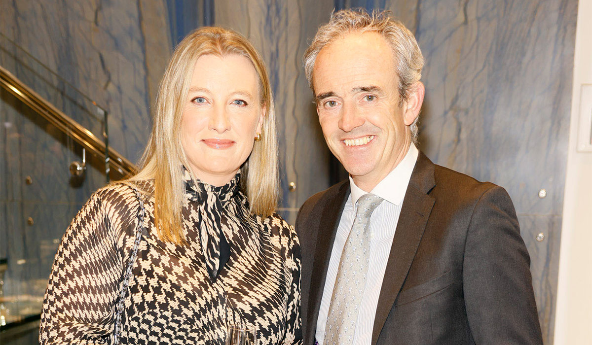 Ruby Walsh's wife Gillian supports him at glitzy Boodles Cheltenham ...