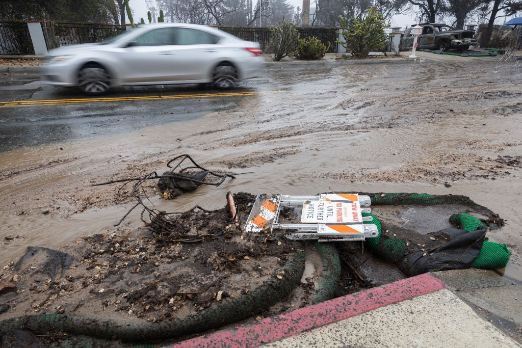 California atmospheric river’s relentless rains turn burn scars into ...