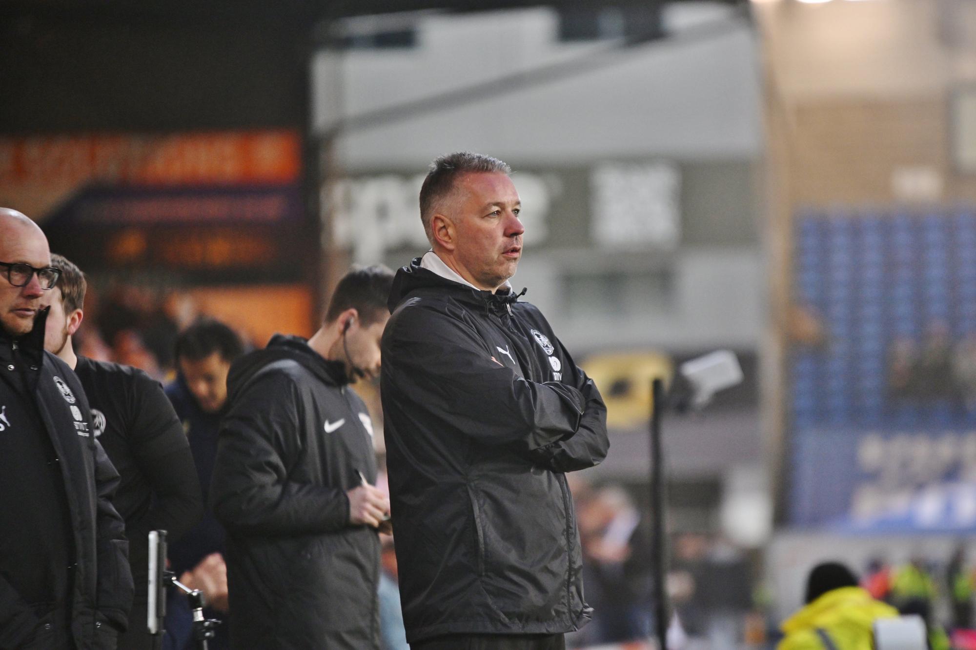 Peterborough United manager takes responsibility for bad results, but ...