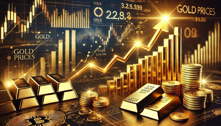 Gold prices hit record peak as weaker dollar, falling yields, and ...