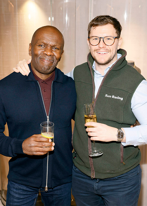 Ruby Walsh's wife Gillian supports him at glitzy Boodles Cheltenham ...