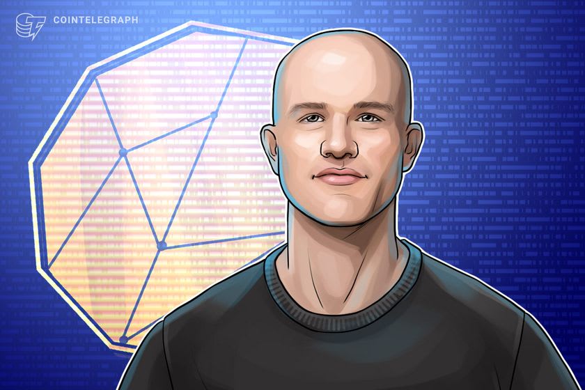 Coinbase CEO predicts 10% of global GDP to be on crypto rails by 2030