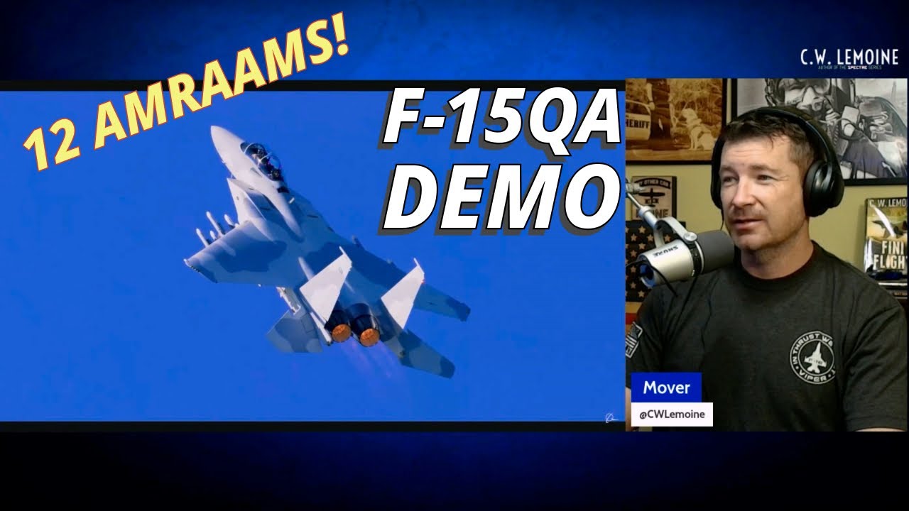 F-15QA DEMO with 12 AMRAAMS!