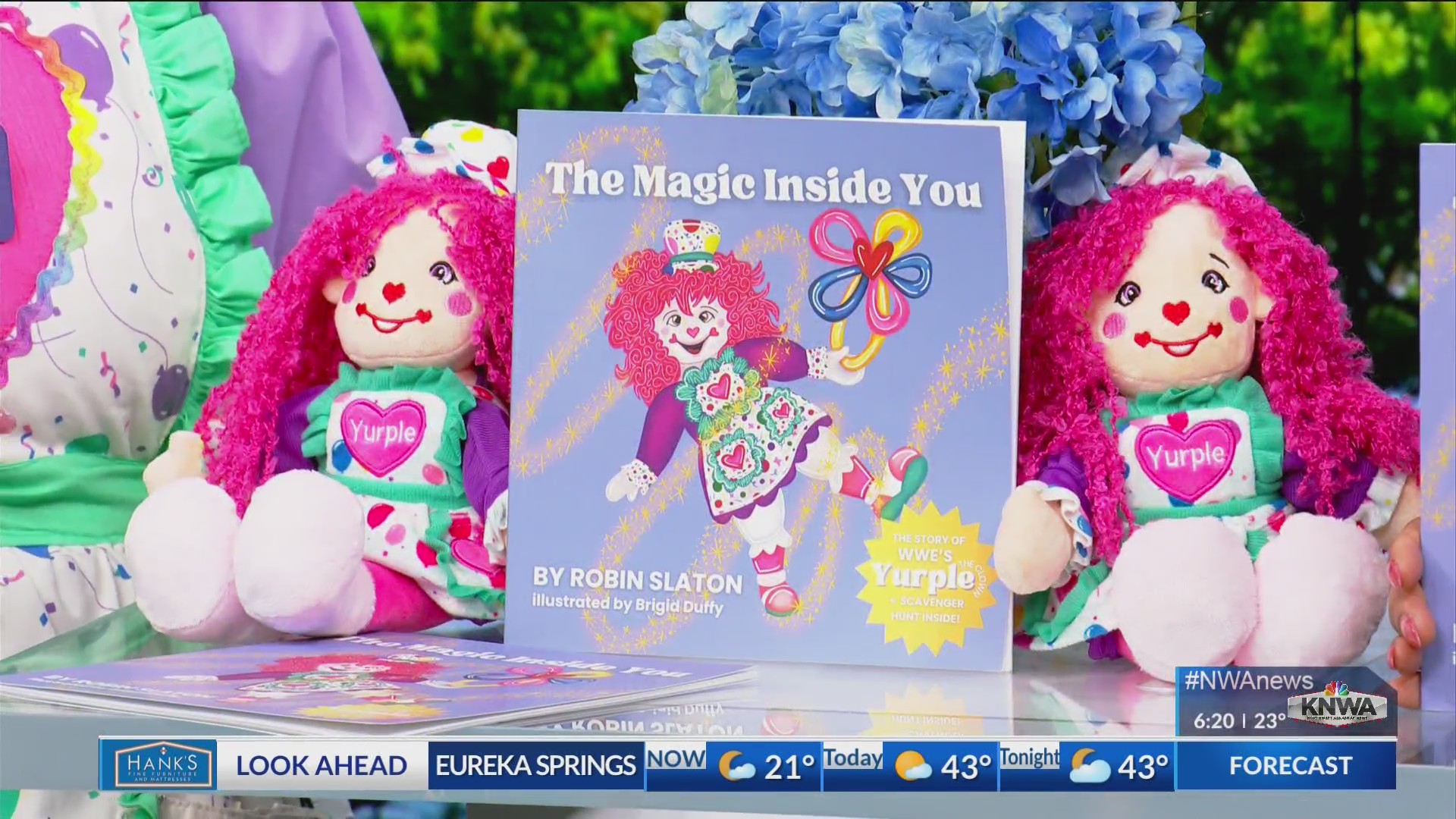 KNWA Today: Yurple the Clown