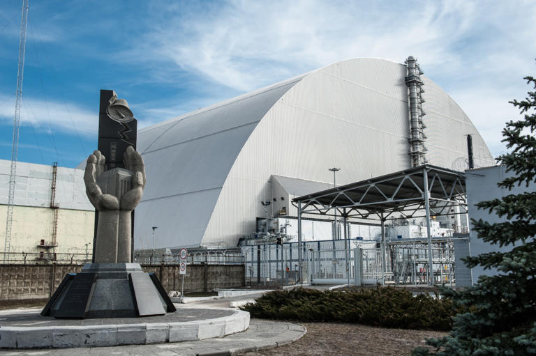 Chernobyl Containment Dome Damaged by Russian Drone Strike