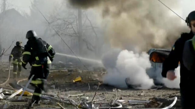 Ukraine accuses Russia's military of flying exploding drone into ...