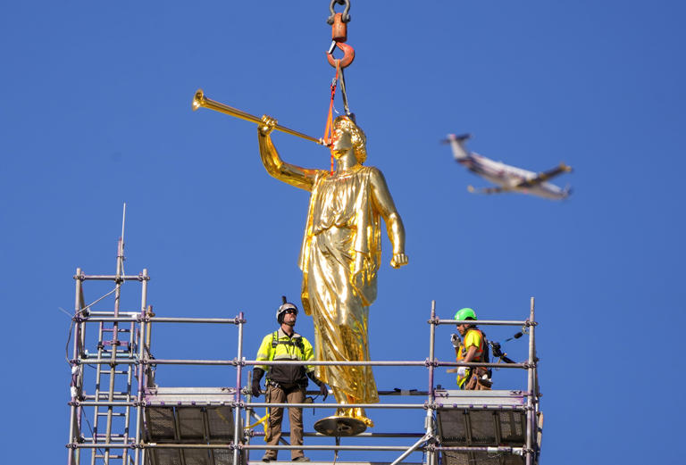 LDS Church President Russell Nelson announces when the Salt Lake Temple ...