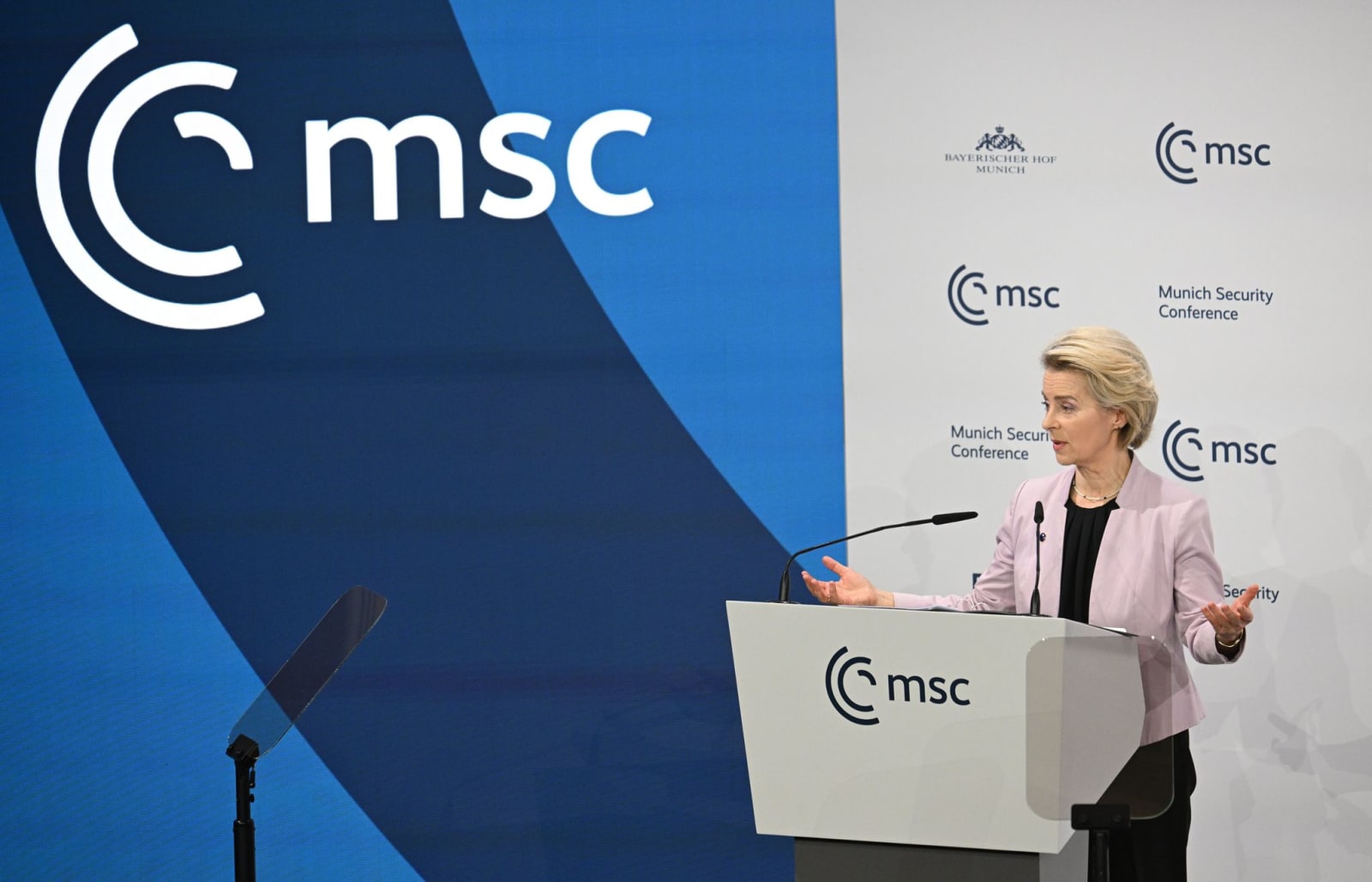 EU's von der Leyen wants deviation from debt rules for defence