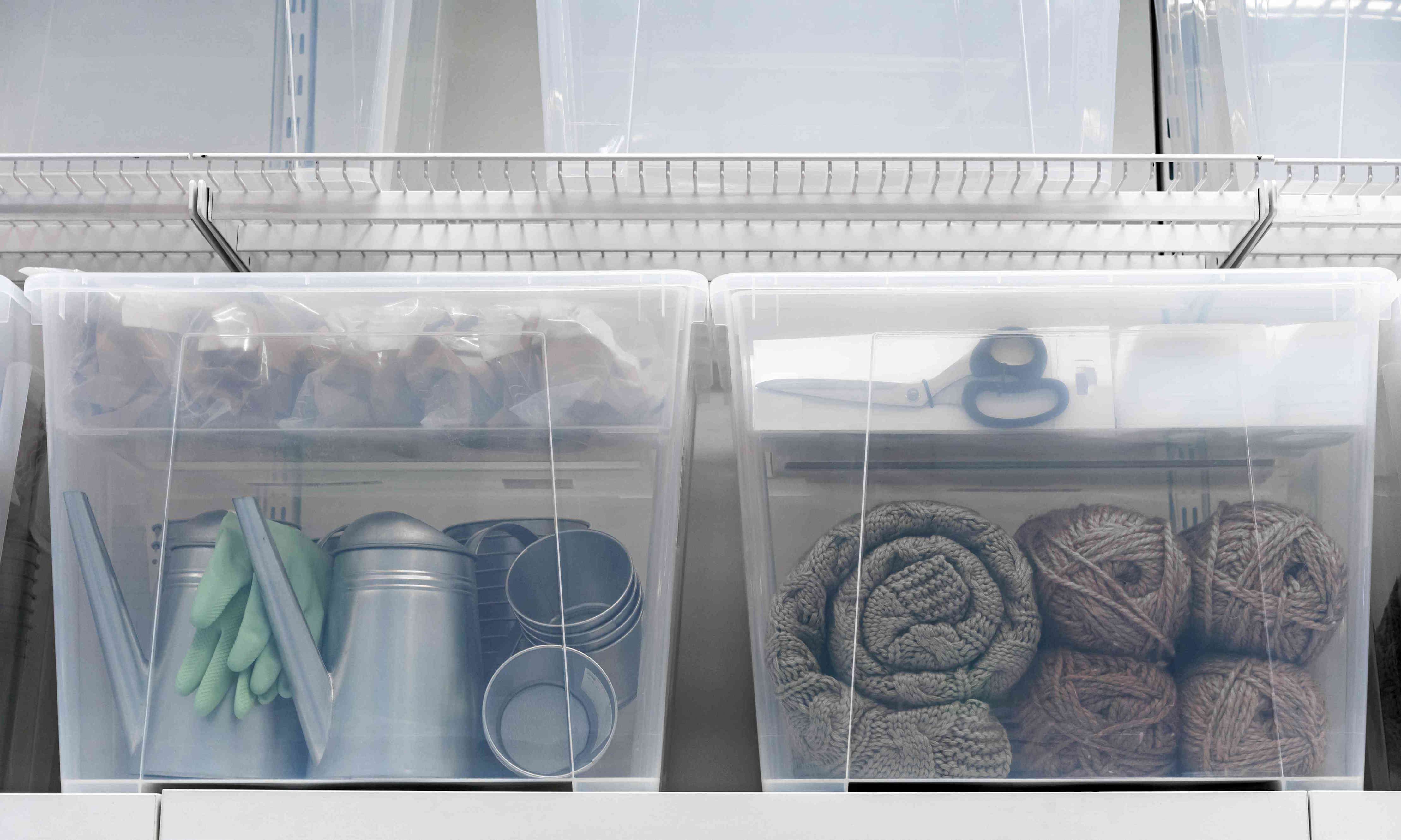 Keep these 5 items safely stored in plastic containers to protect them