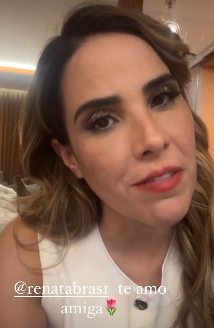 Wanessa sai em defesa da amiga Renata Brás após rumores de affair com Dado Dolabella; assista