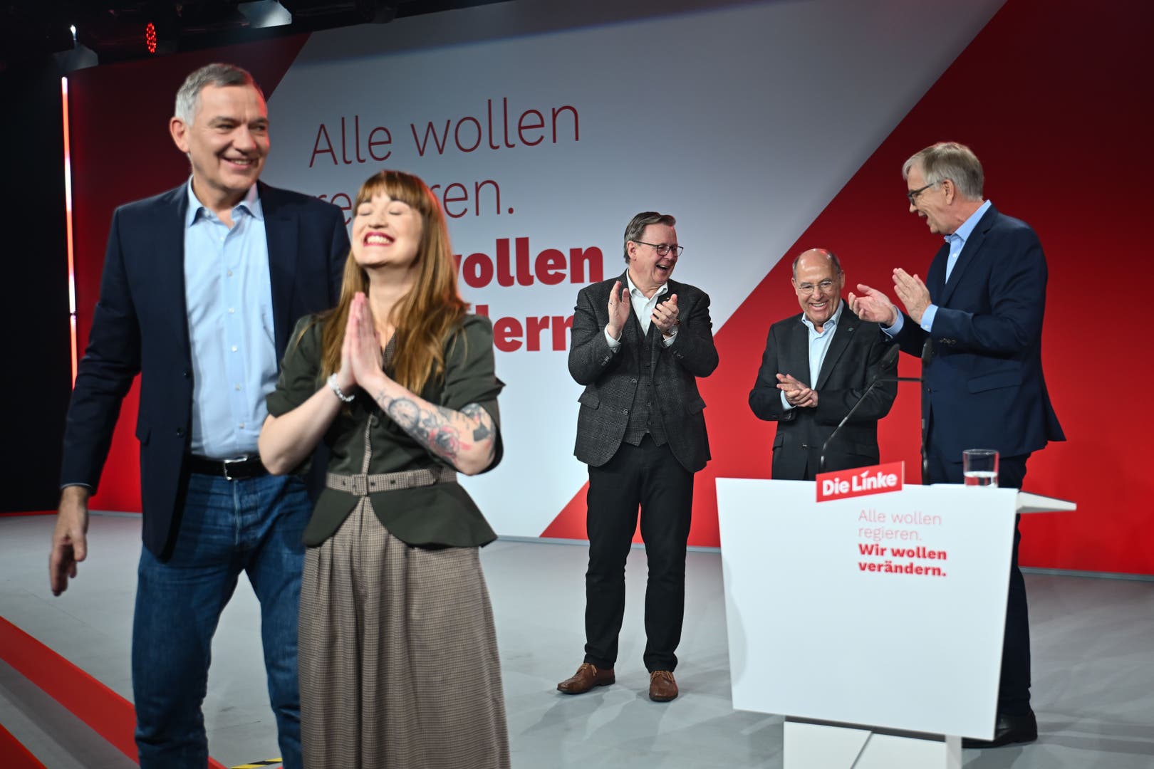 «Die Leute laufen uns die Säle ein», sagt ein Linker über seinen ...