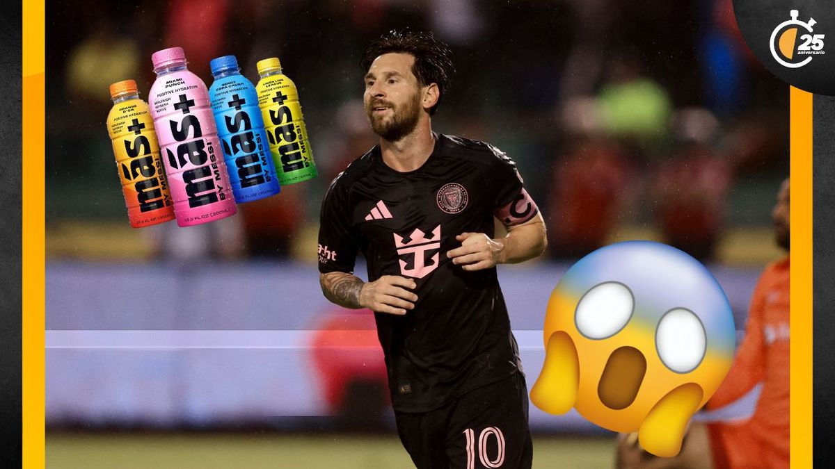 Messi lanza su propia marca de bebidas: Dónde comprar en México