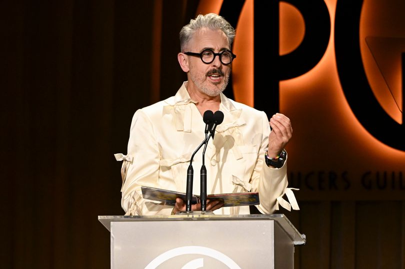 Actor Alan Cumming spins the decks during Pitlochry Winter Words Festival