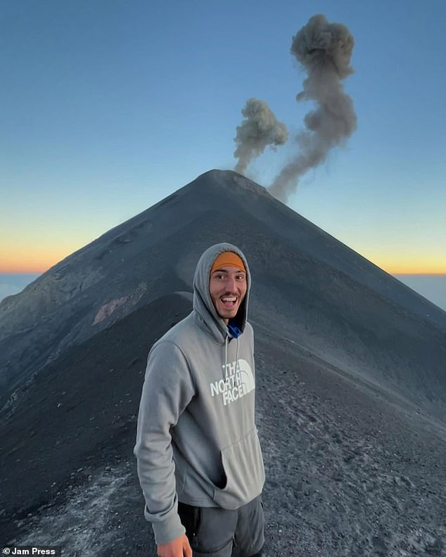 Influencer falls to his death while trying to cycle down volcano