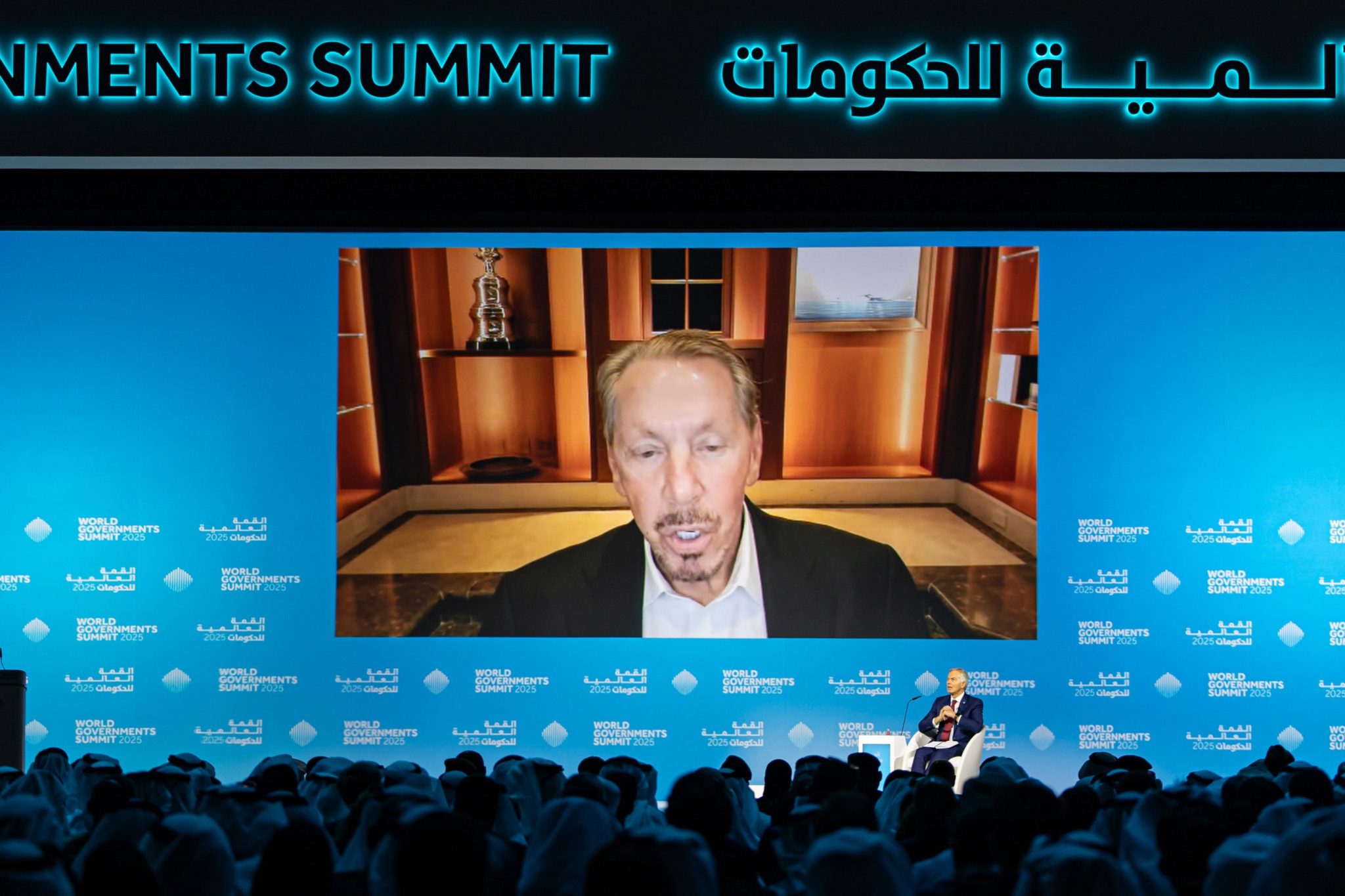 Larry Ellison wants the U.S. to ‘unify all the national data’ and then ...