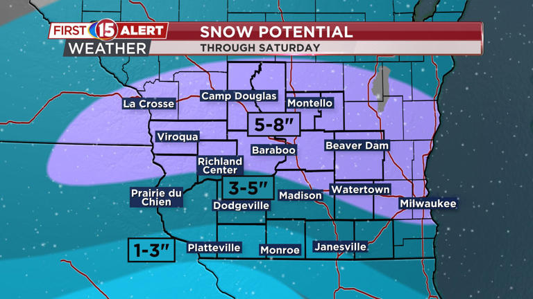 FIRST ALERT DAYS: Heavy snow moves in Friday & Saturday