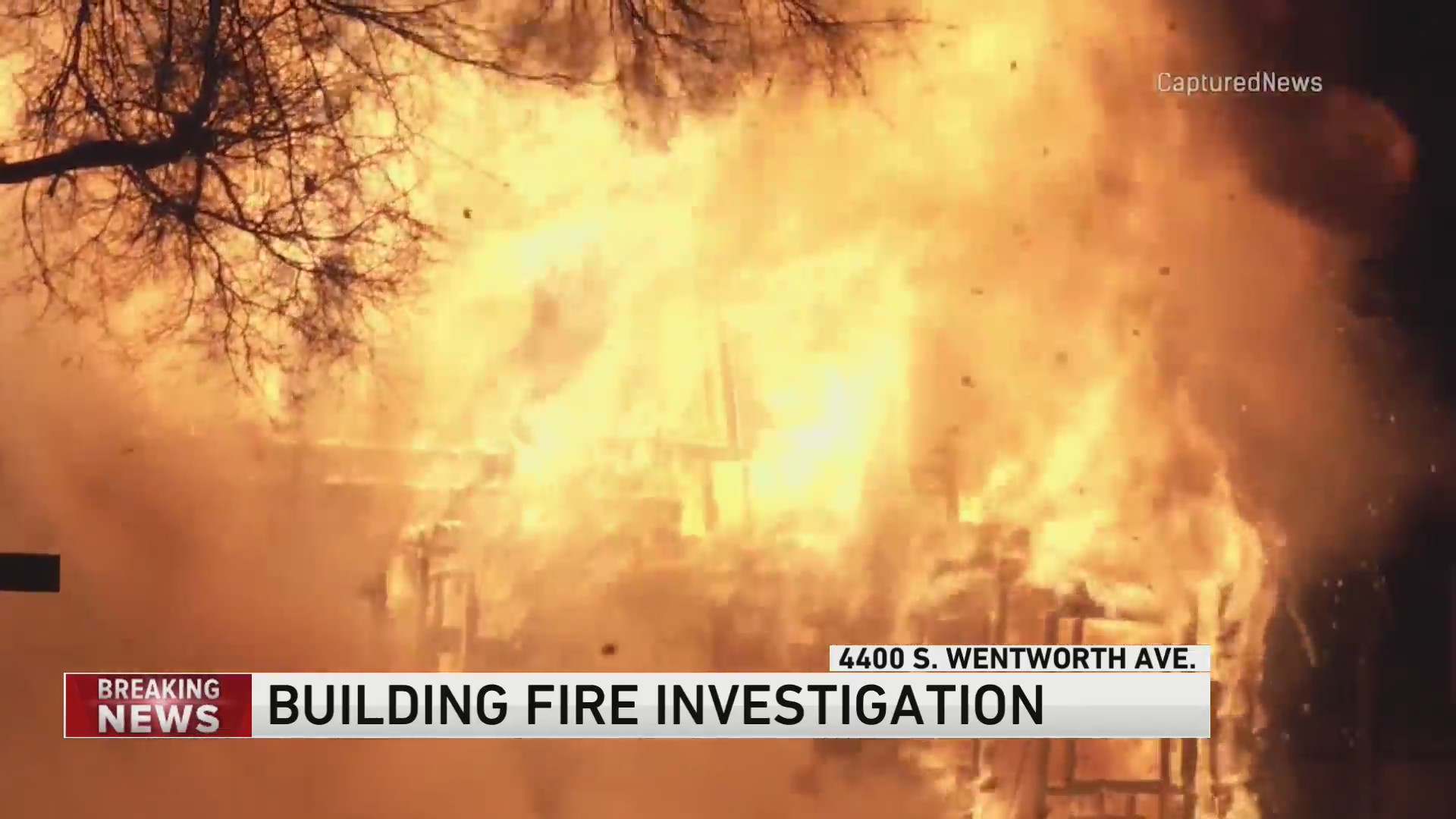 Vacant building collapes after massive fire on South Side ...