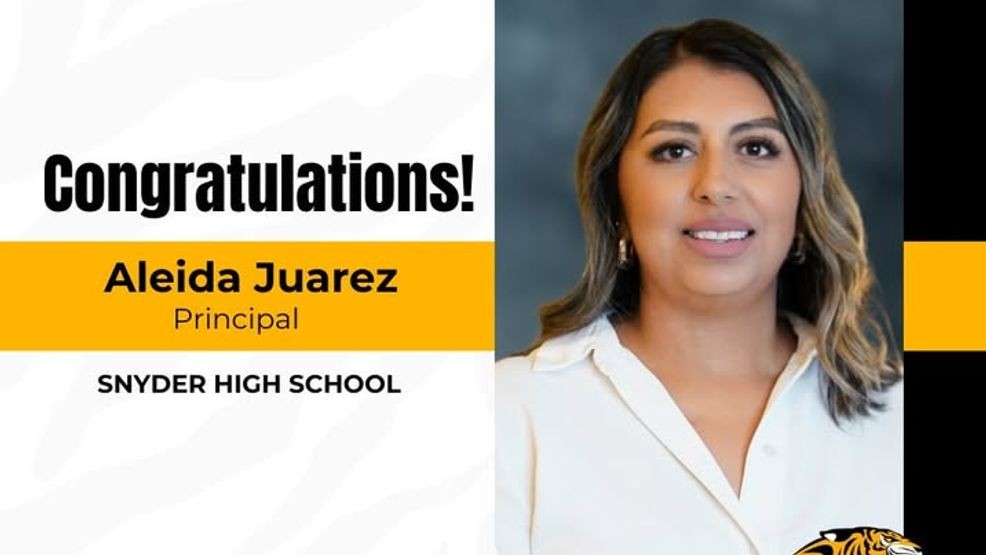 Aleida Juarez appointed as new principal of Snyder High School after ...