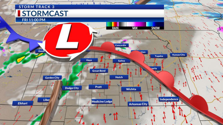 Windy warm-up Friday, rain and snow Saturday