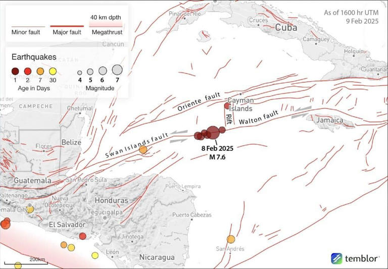 Massive 7.6-Magnitude Earthquake Shakes the Caribbean – Tsunami Alert ...