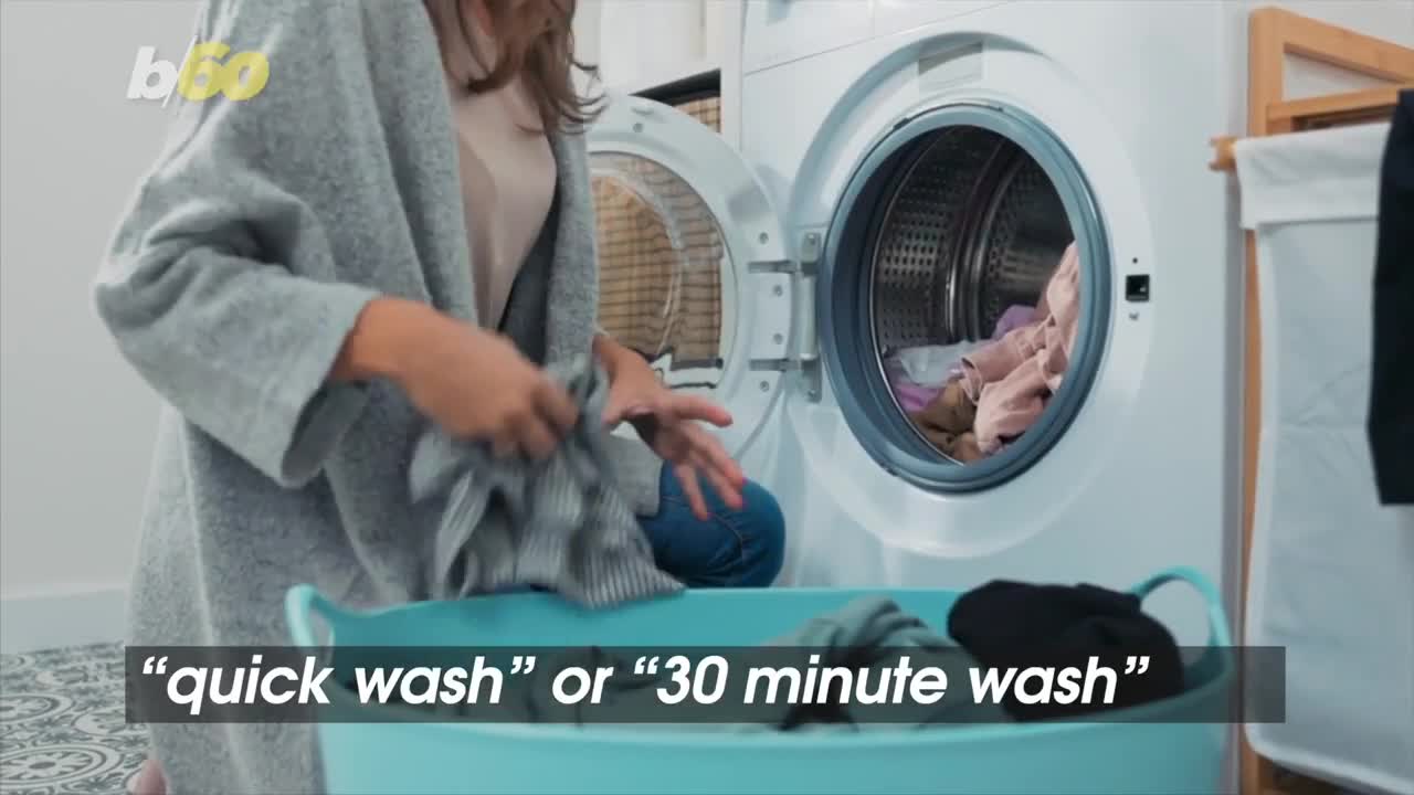 Life Hack! A Faster Way to Cycle Through Your Laundry Load
