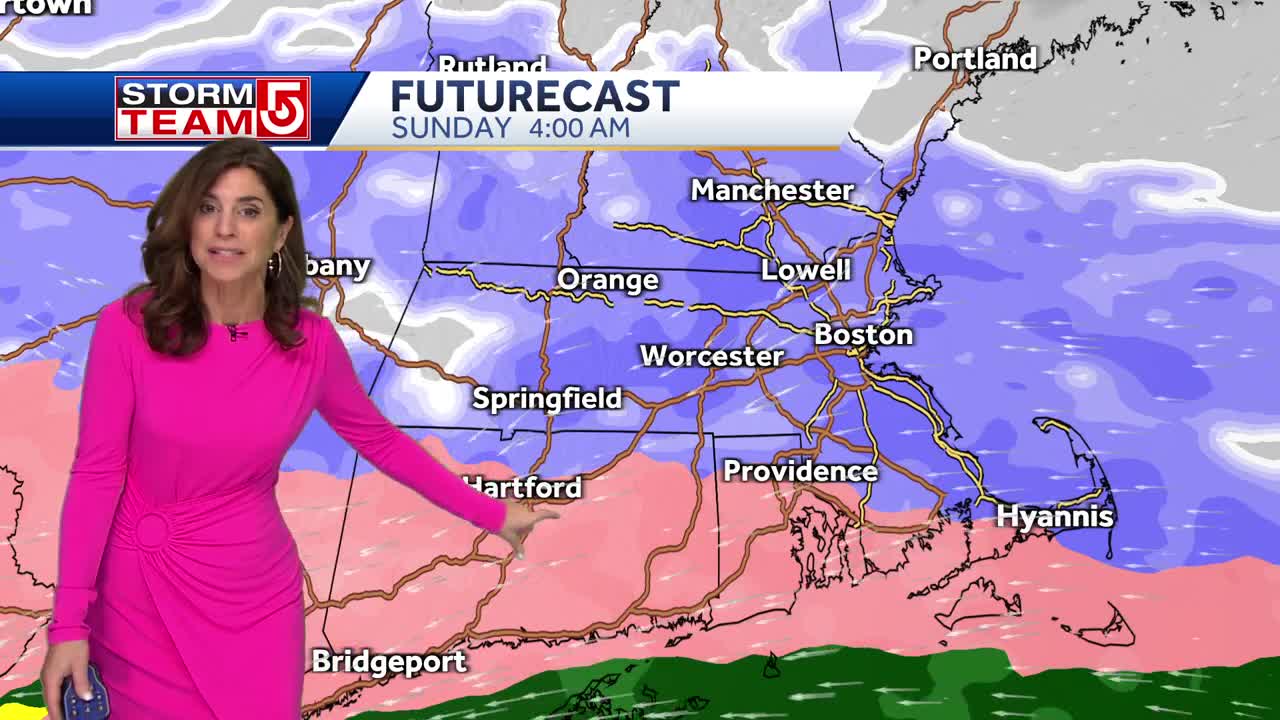 Video: Windy, brisk day before weekend storm