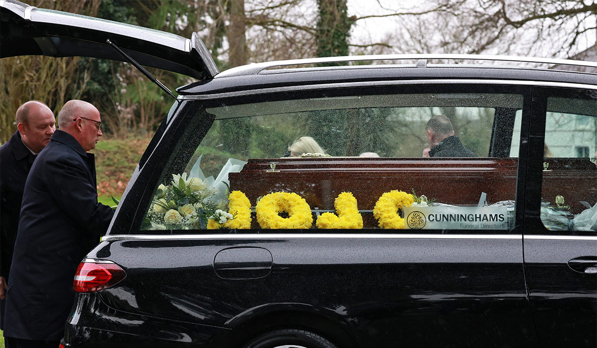 'She was wild' Jo Jordan's sons pay tribute to her at moving funeral ...