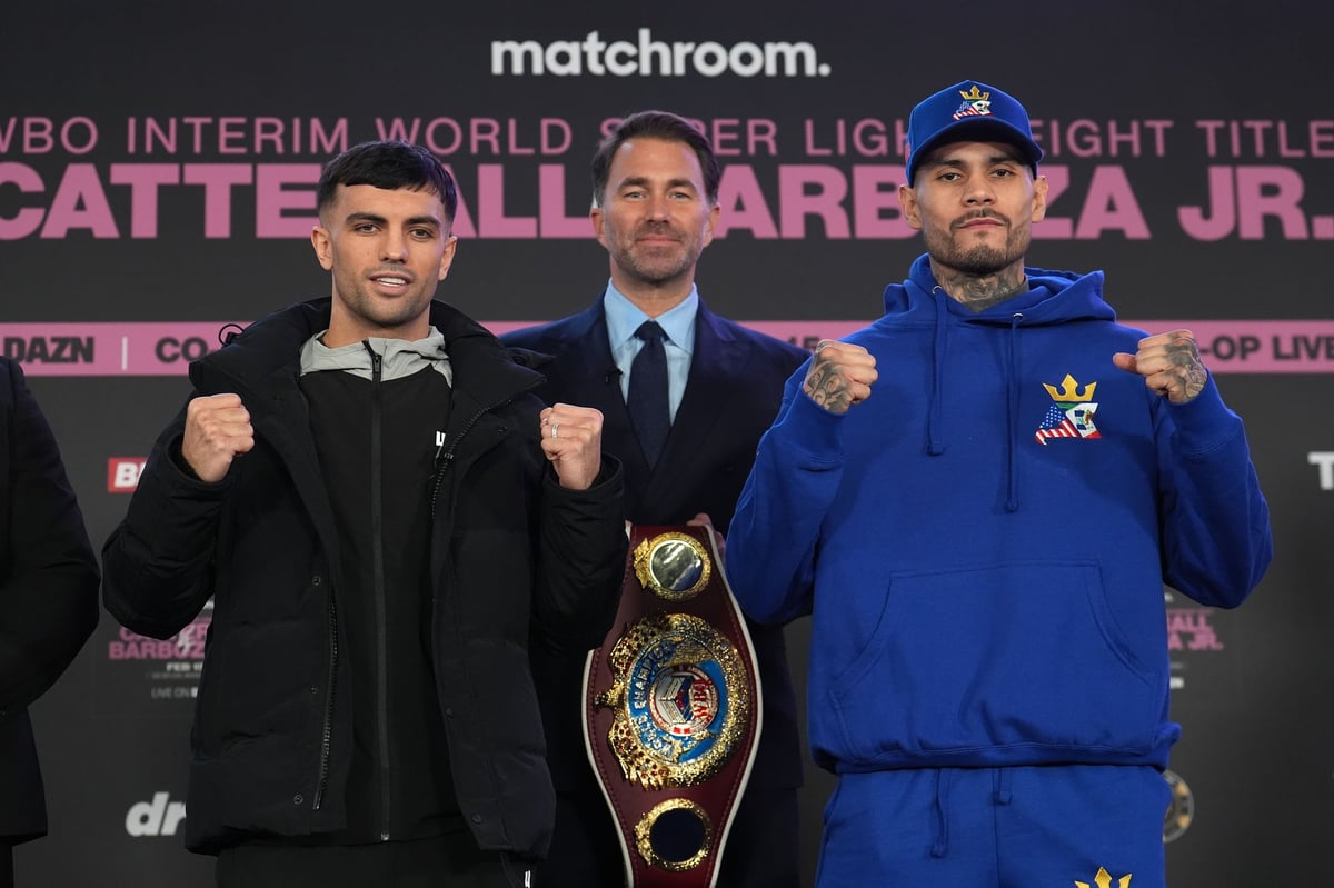 Catterall vs Barboza Jr: Fight time today, ring walks, undercard ...