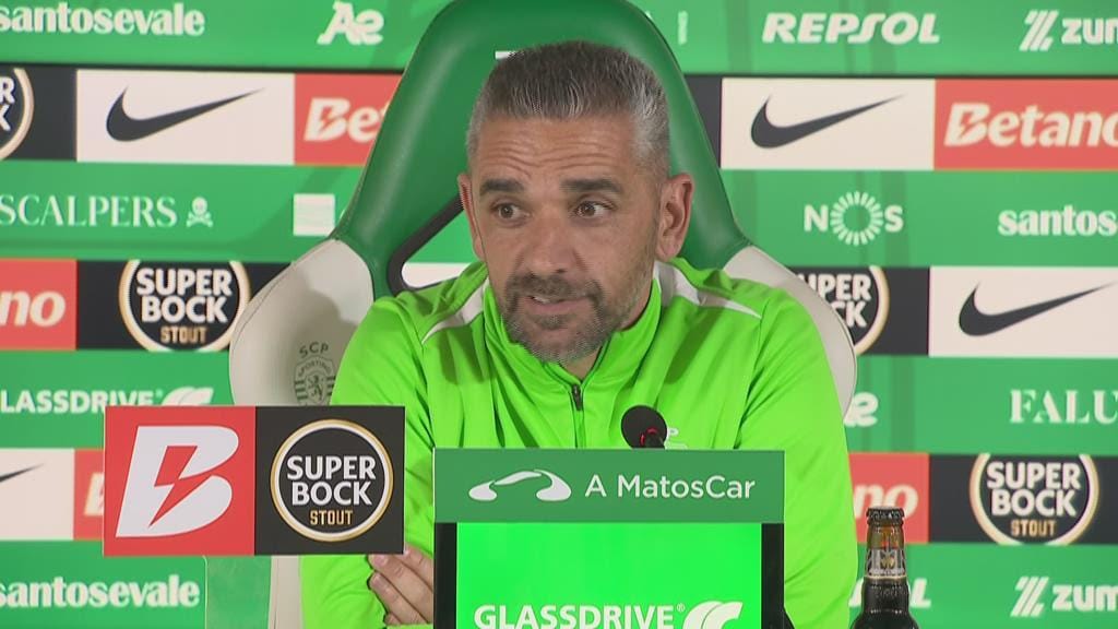 Rui Borges: «Morita vai parar três ou quatro semanas, Gyökeres está apto»