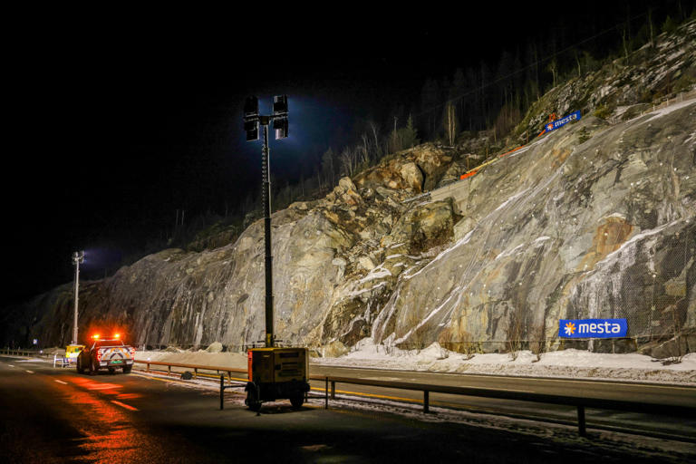 E6 i Eidsvoll åpner med redusert kapasitet i ettermiddag