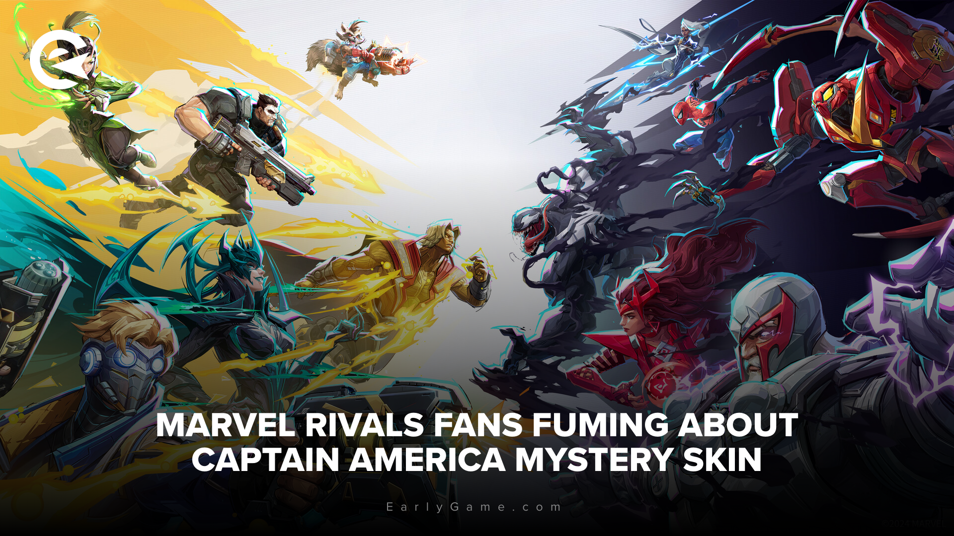 Marvel Rivals Fans Are Fuming, Calling New Captain America Mystery Skin ...